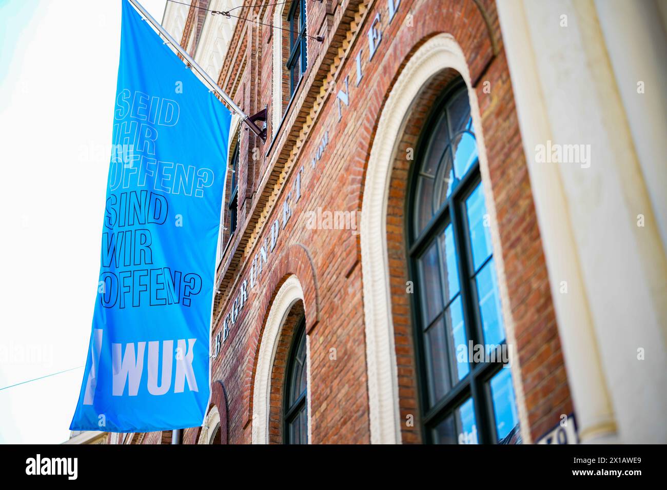 WUK, an alternative cultural centre, housed in the historic building of ...
