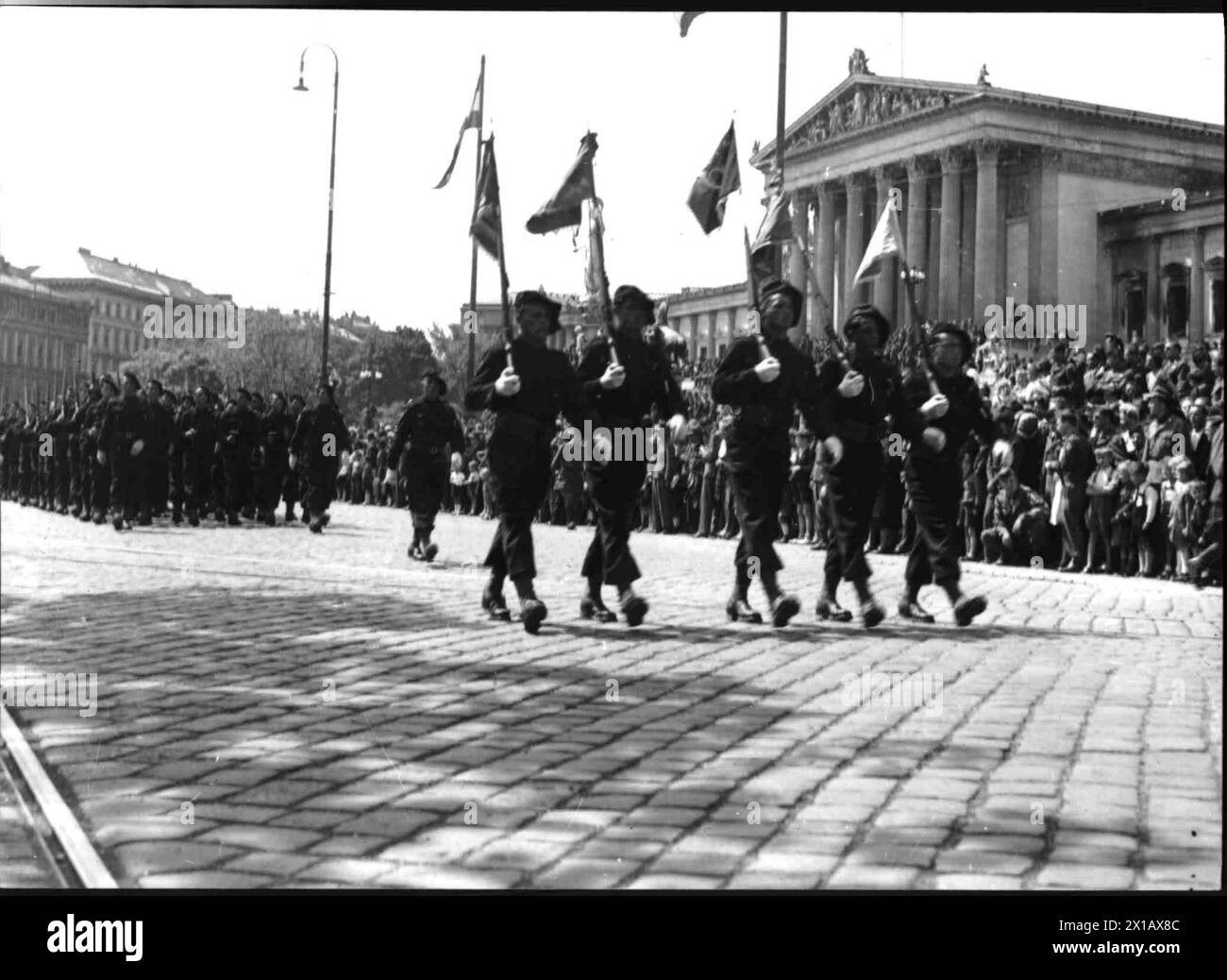 Victory parade 1946 hi-res stock photography and images - Alamy