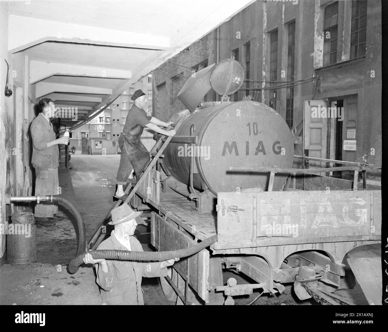 European Recovery Program (ERP). The Europazug coming to Austria, MIAG ...