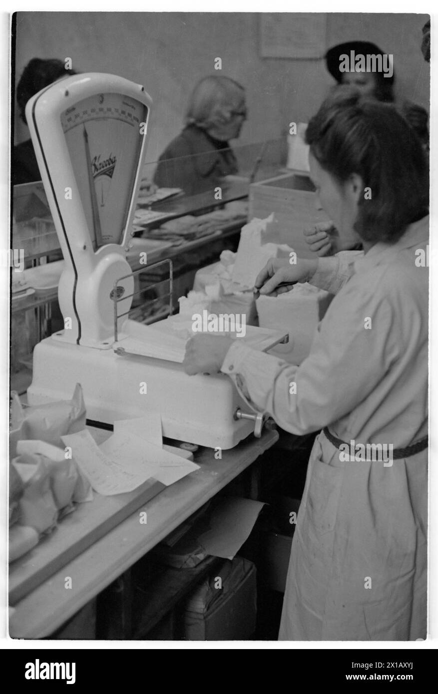 Food aid from the USA, weigh out shelf life, 19.11.1947 - 19471119 ...