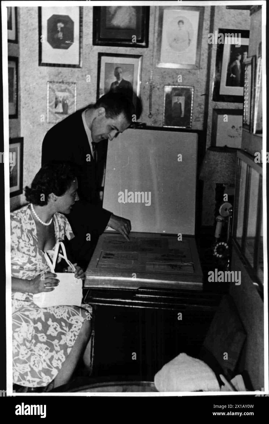 Hotel Sacher, menu card collection of the Anna Sacher, 1948 - 19480101 ...