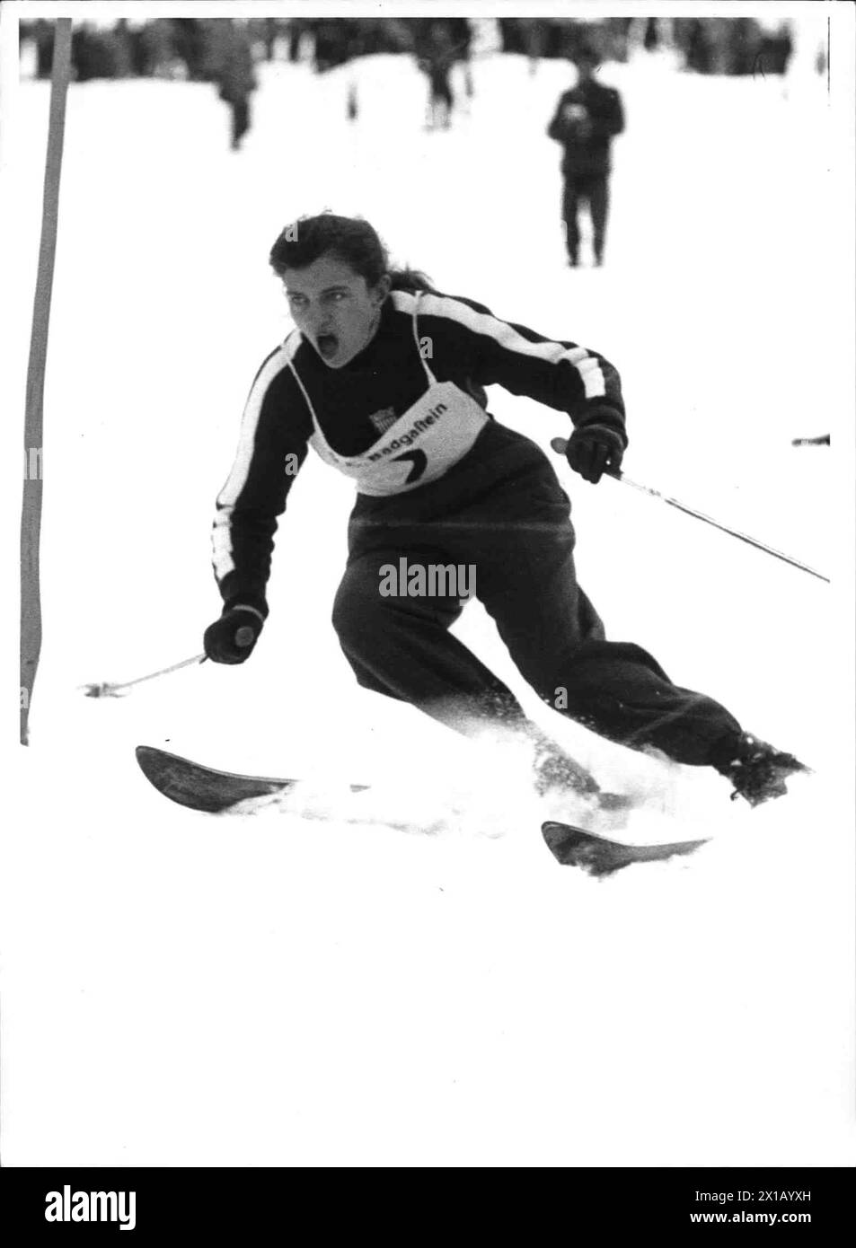 Andrea Mead-Lawrence at a heat in Bad Gastein, 1952 - 19520101 PD2020 ...