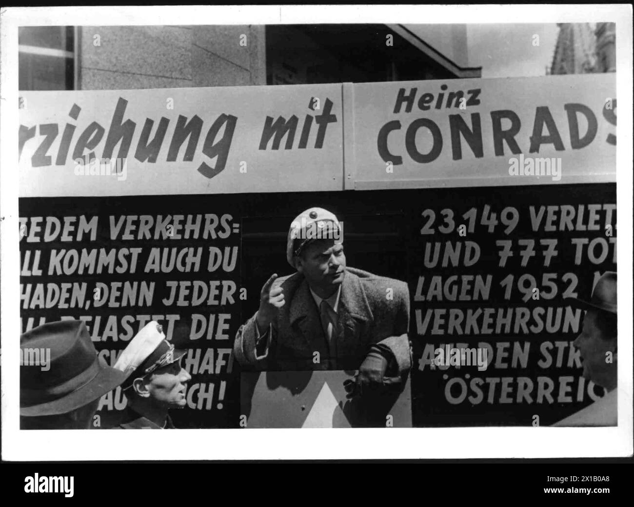 Road safety education with Henry Conrad, 1953 - 19530101 PD1864 ...