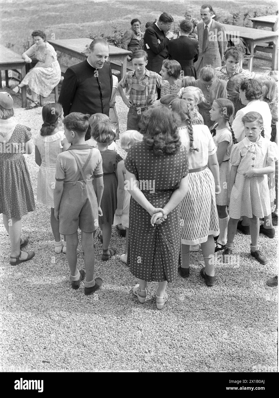 Caritas-Camp, Berlin children on summer camp in Vienna, 1953 - 19530101 ...
