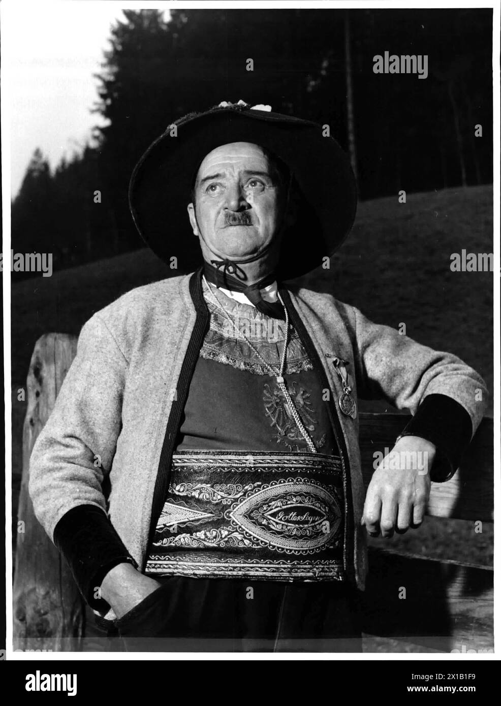 Strive - Tyrol, Zillertal (valley), man in Zillertal, strive - Tyrol ...