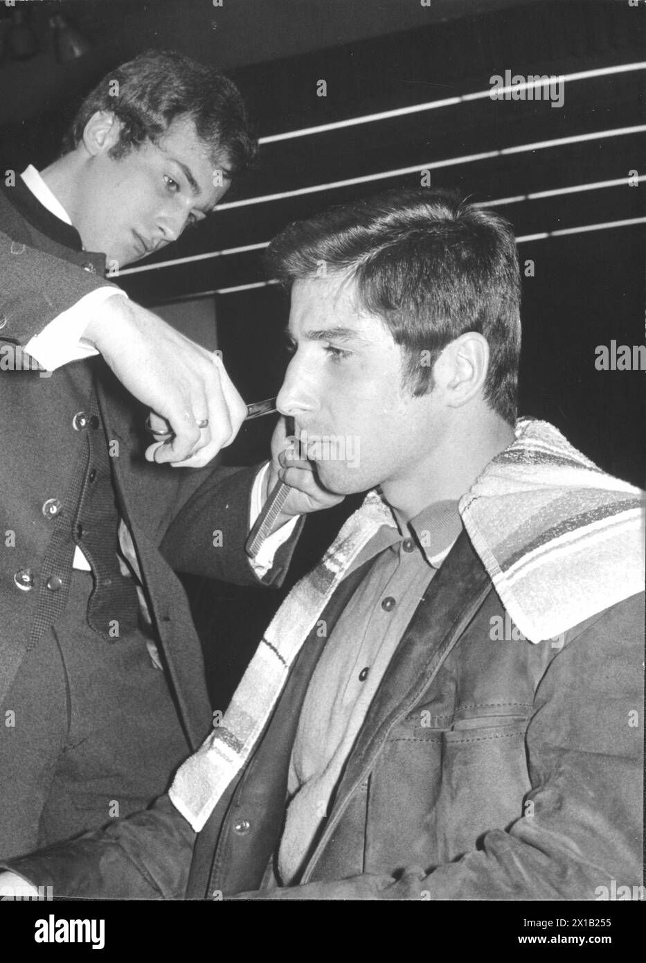 close-up of European boxing champion Jack Orsolics., close-up of ...