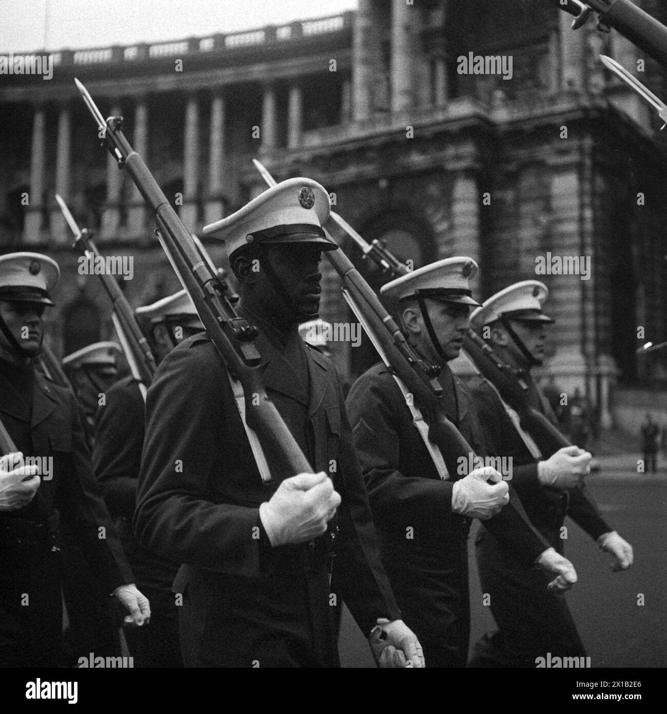 Ally, mounting of the guard and handover of the city commands from the ...