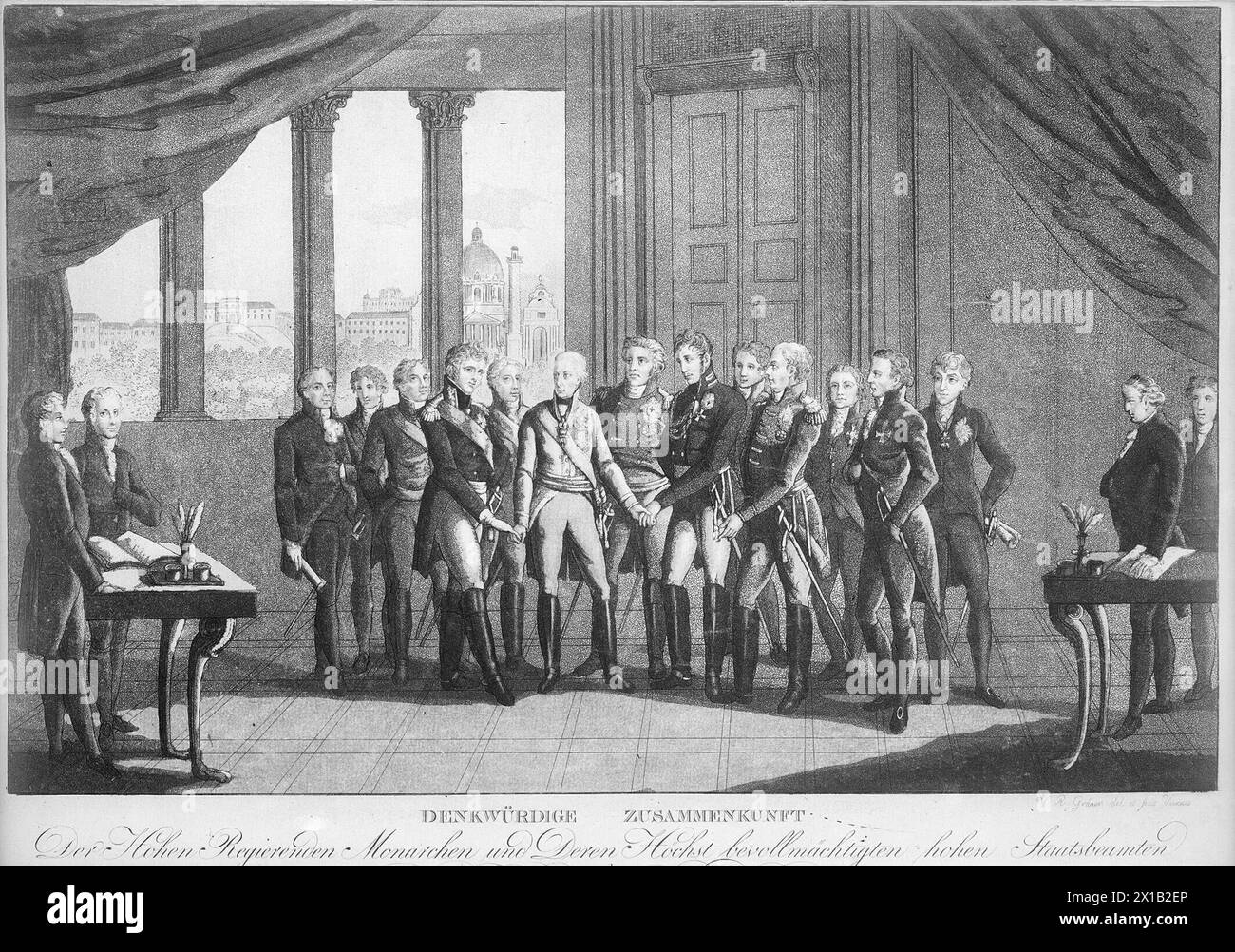 Congress of vienna servants hi-res stock photography and images - Alamy