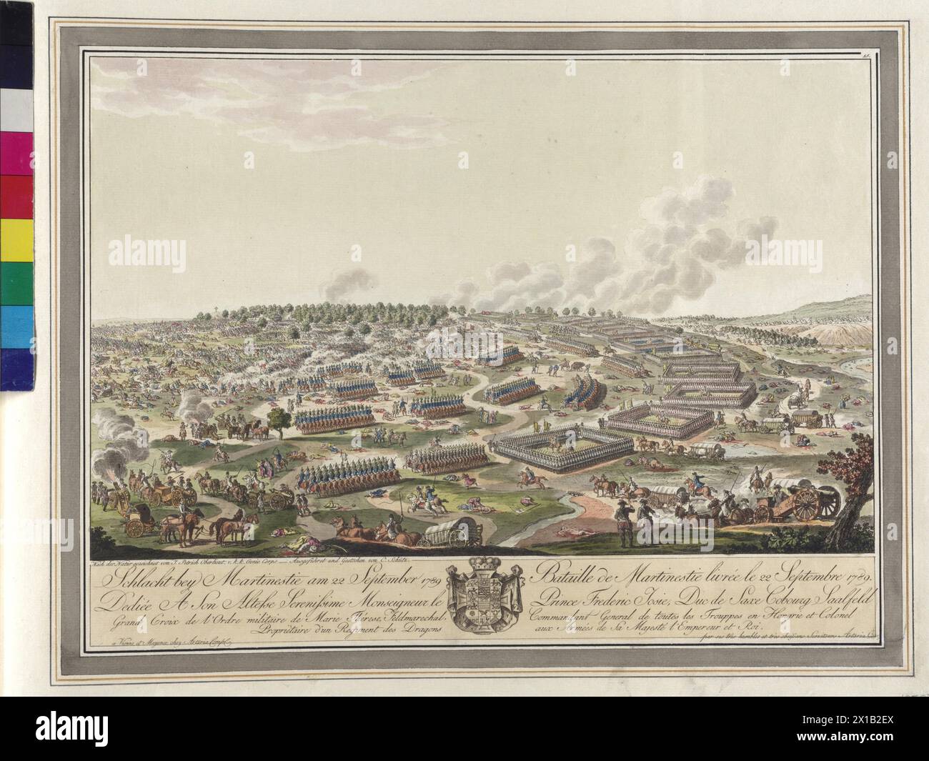 Battle of Martinesti at 22.9.1789, Turkish wars: "Schlacht bei ...