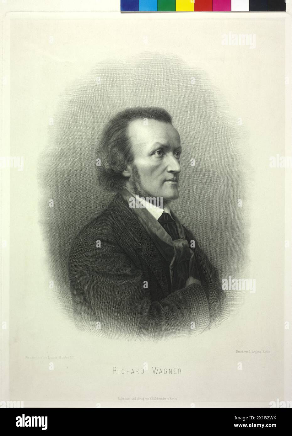 Richard wagner portrait drawing hi-res stock photography and images - Alamy