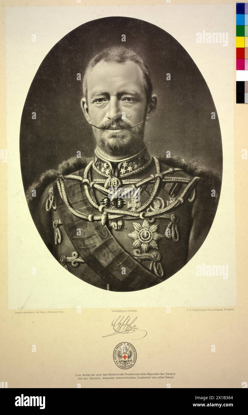 Joseph, Archduke of Austria, painting by Karl von Kobierski ...