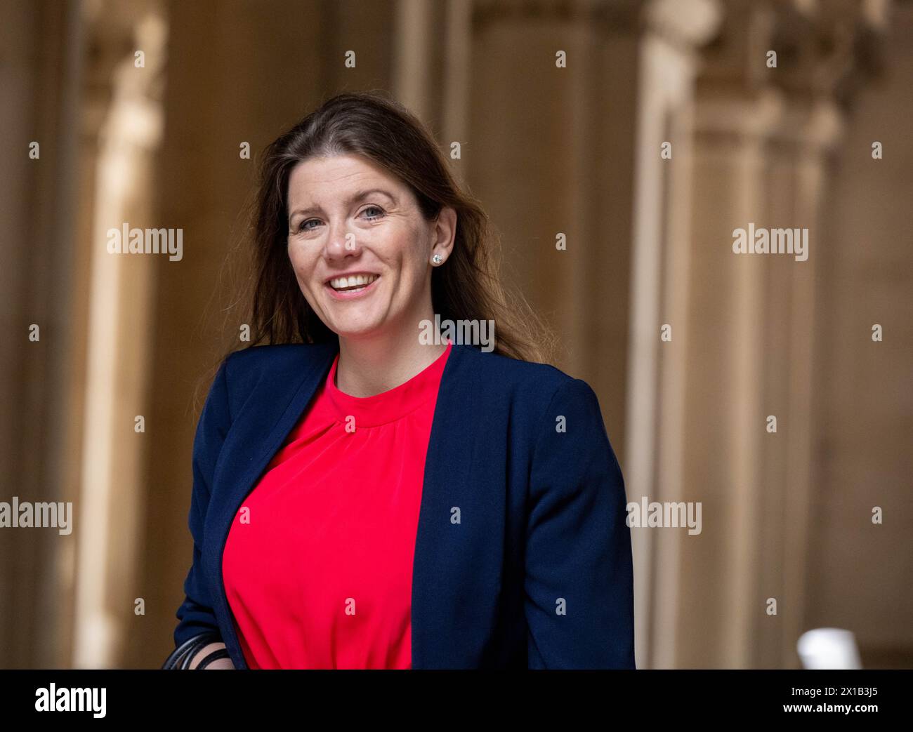 London, UK. 16th Apr, 2024. Michelle Donelan, Science Innovation and ...