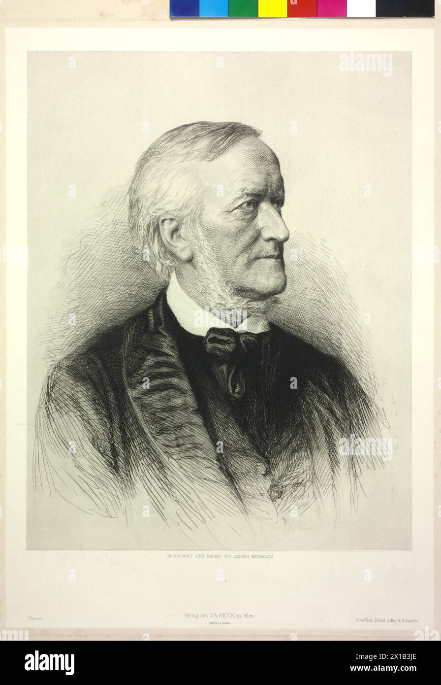 Richard wagner portrait drawing hi-res stock photography and images - Alamy