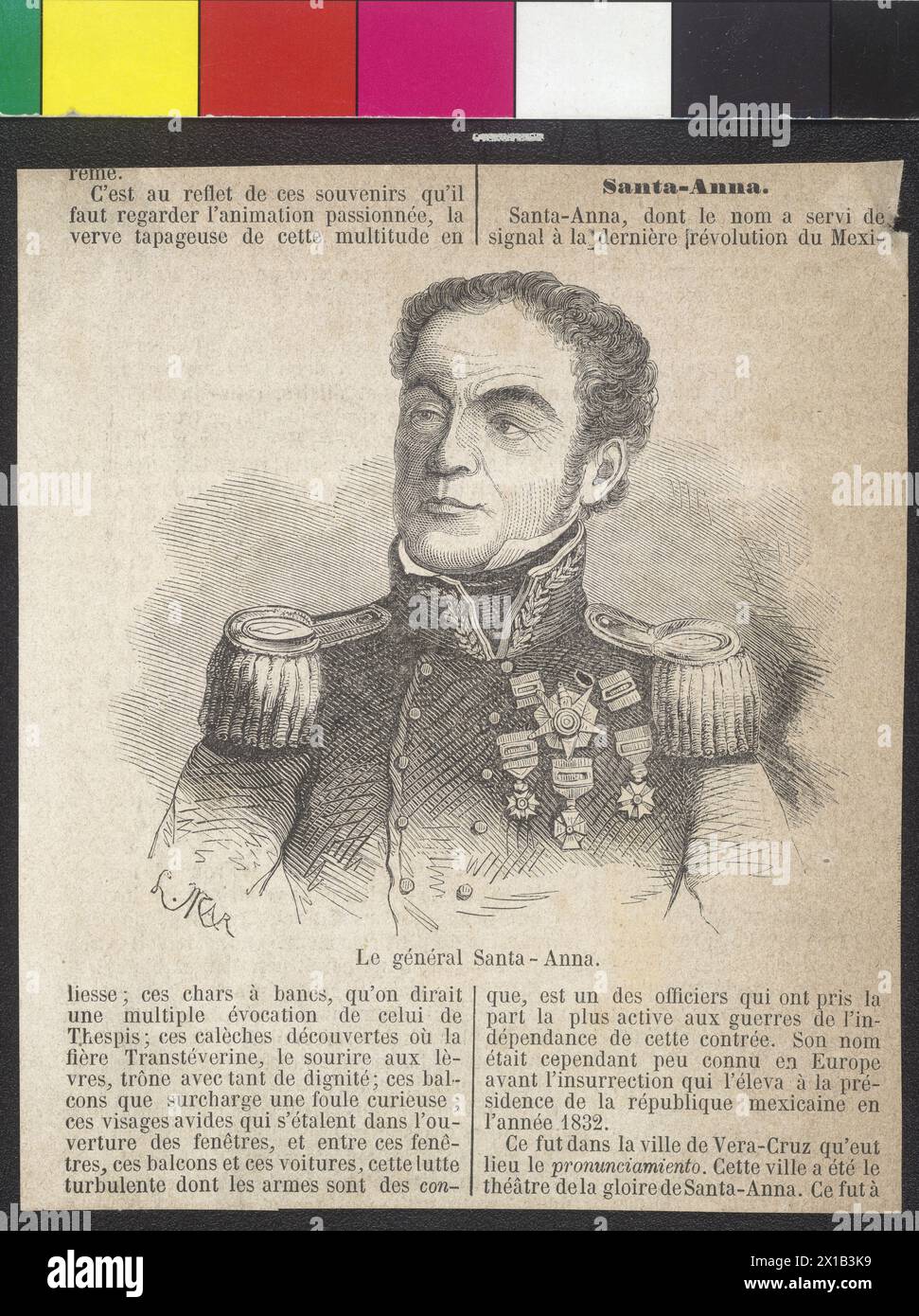 Antonio lopez de santa anna hi-res stock photography and images - Alamy