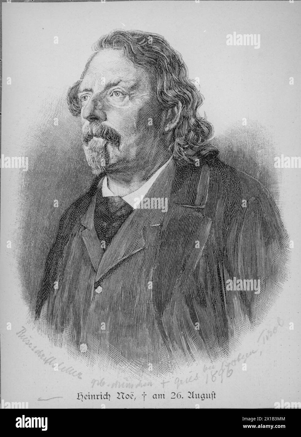Lower Austria, Heinrich, picture in later years (almost half character ...