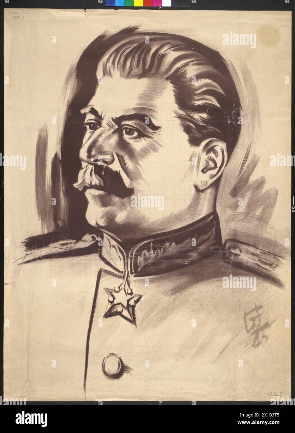 Stalin drawing hi-res stock photography and images - Alamy