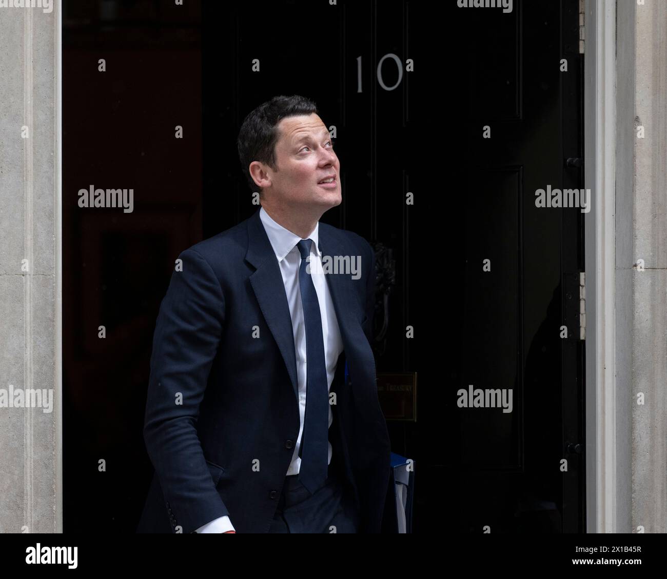 Downing Street, London, UK. 16th Apr, 2024. Alex Chalk MP, Justice ...