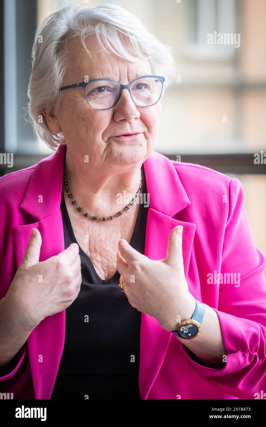 Gespräch mit Schavan 20240308 Interview im Landtag BaWü mit Annette ...