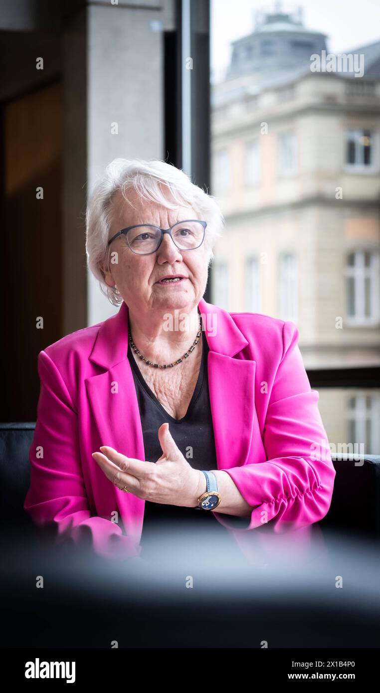 Gespräch mit Schavan 20240308 Interview im Landtag BaWü mit Annette ...