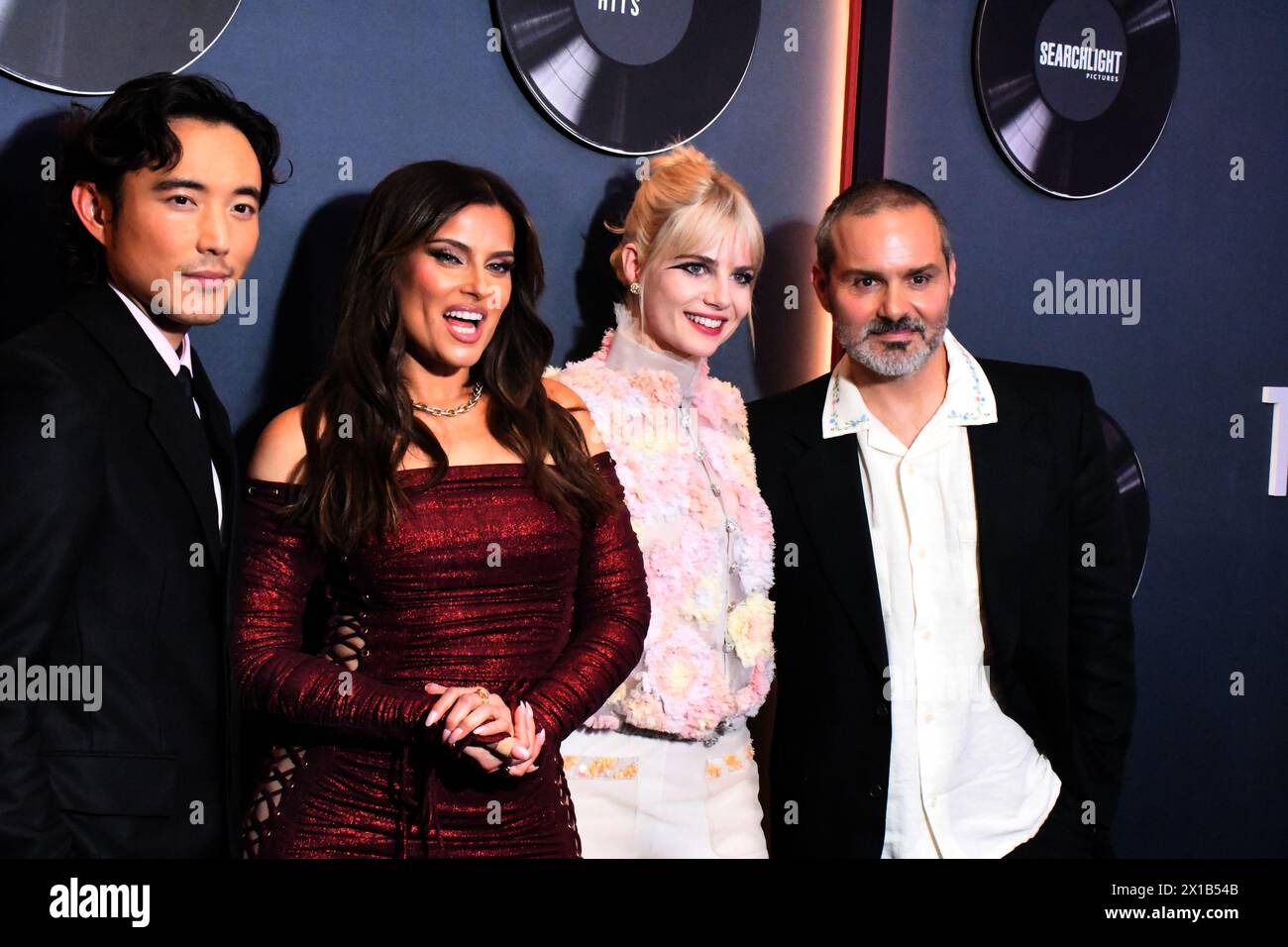 Los Angeles, California, USA 15th April 2024 (L-R) Actor Justin H. Min ...