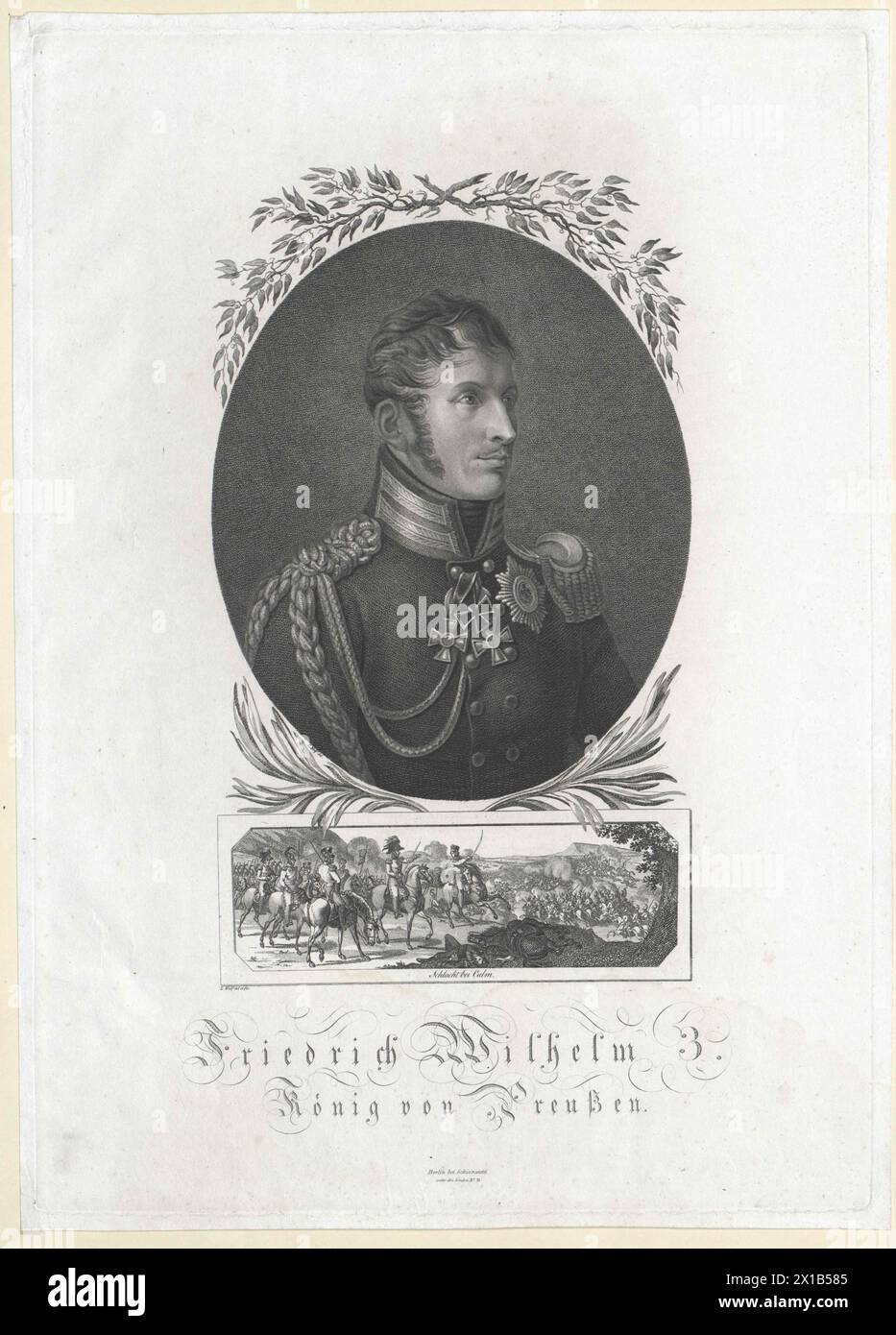 Frederic William III, King of Prussia, - 19830422 PD110726 - Rechteinfo ...