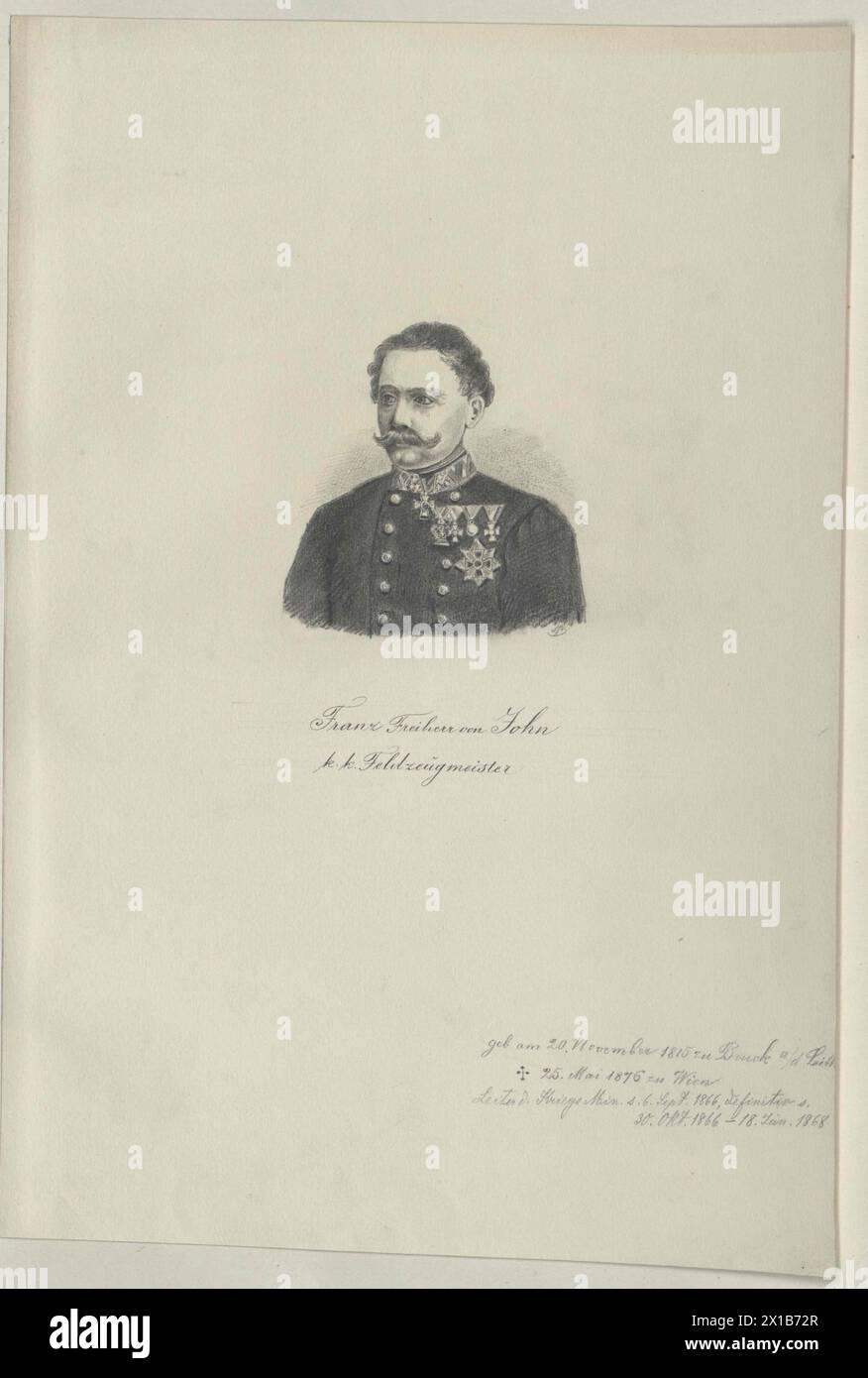 John, Franz Baron, - 19830422 PD12963 - Rechteinfo: Rights Managed (RM ...