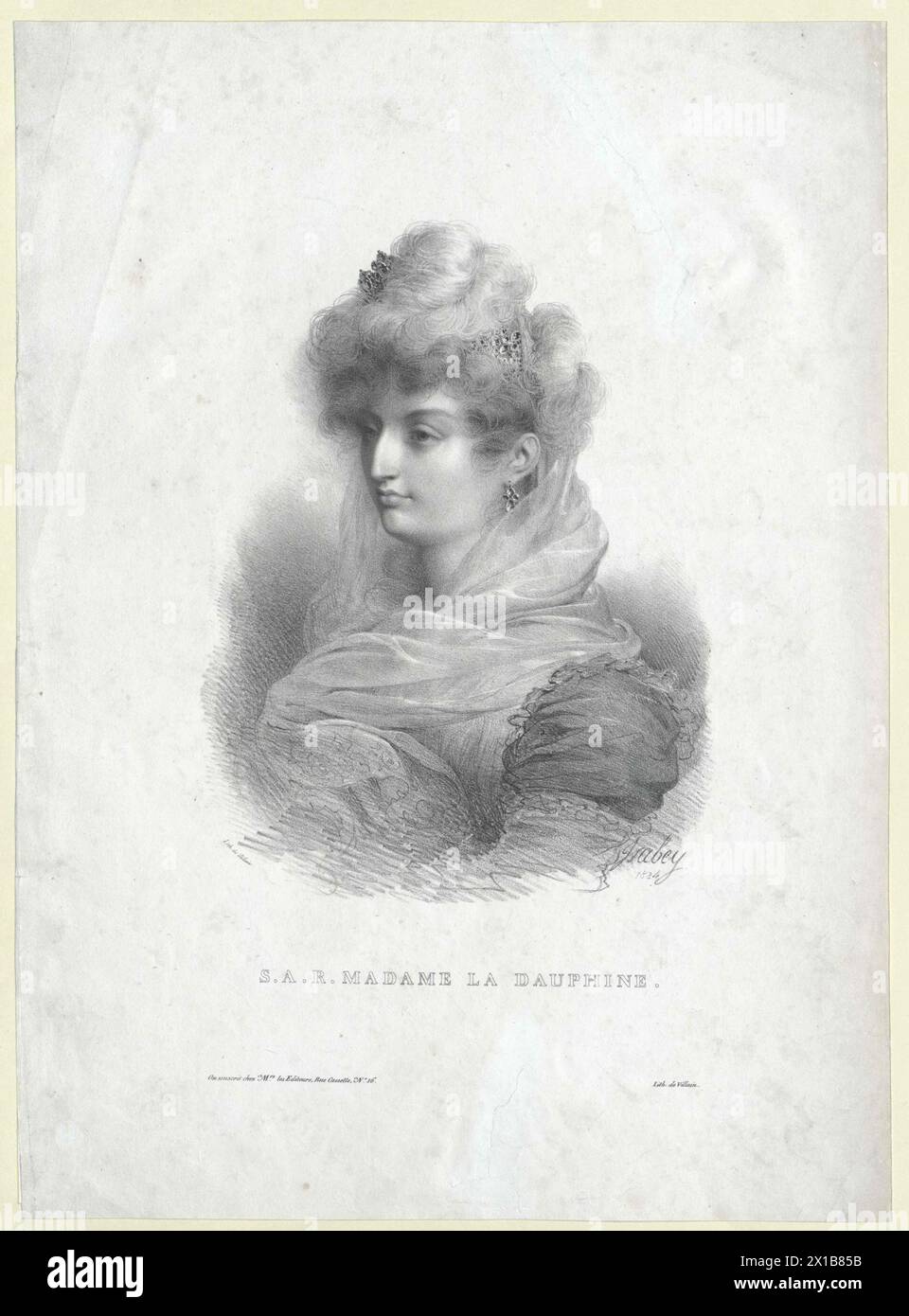 Maria Therese, Princess of France, - 19830422 PD138085 - Rechteinfo ...