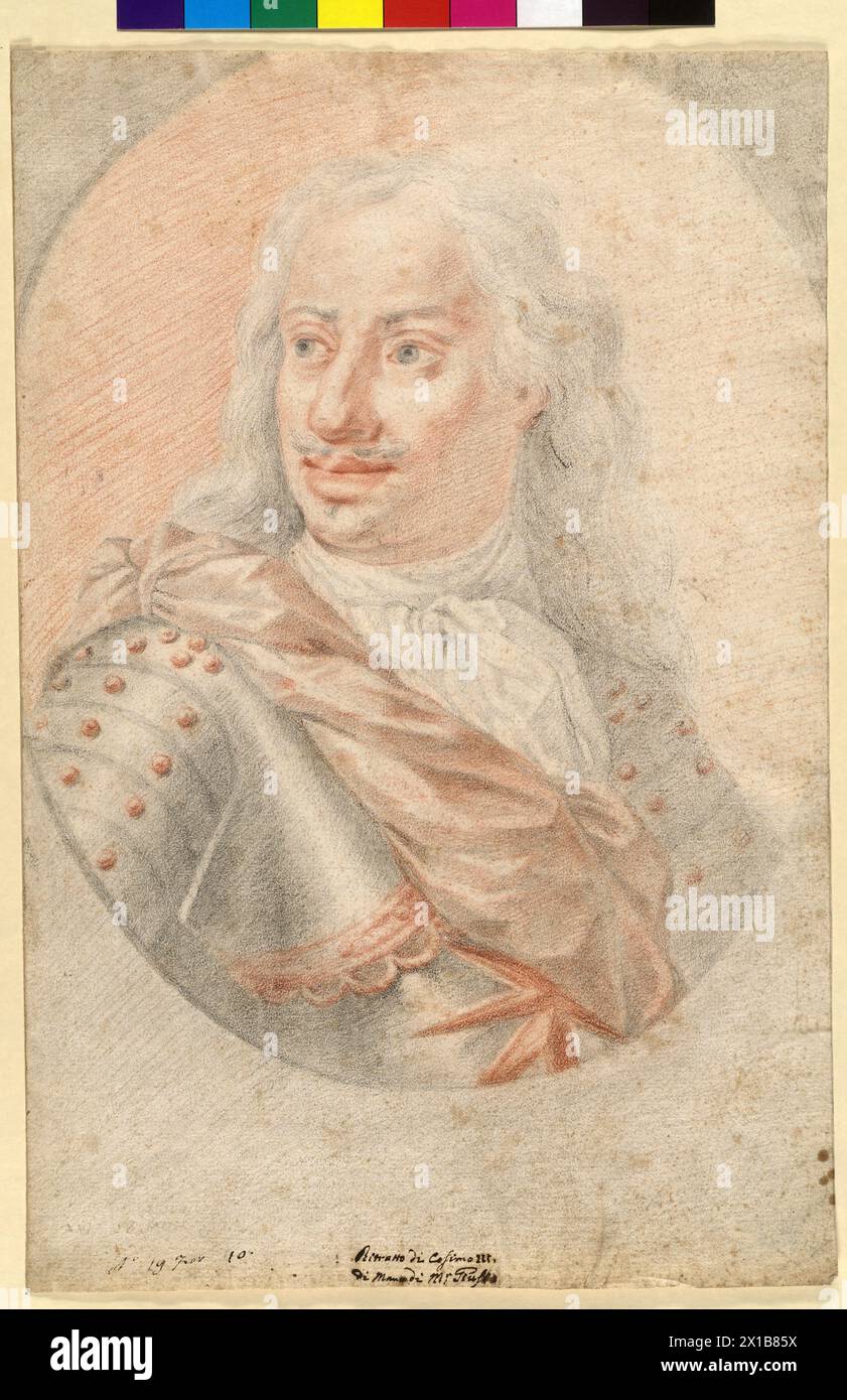 Portrait of grand duke of tuscany cosimo iii de medici hi-res stock ...