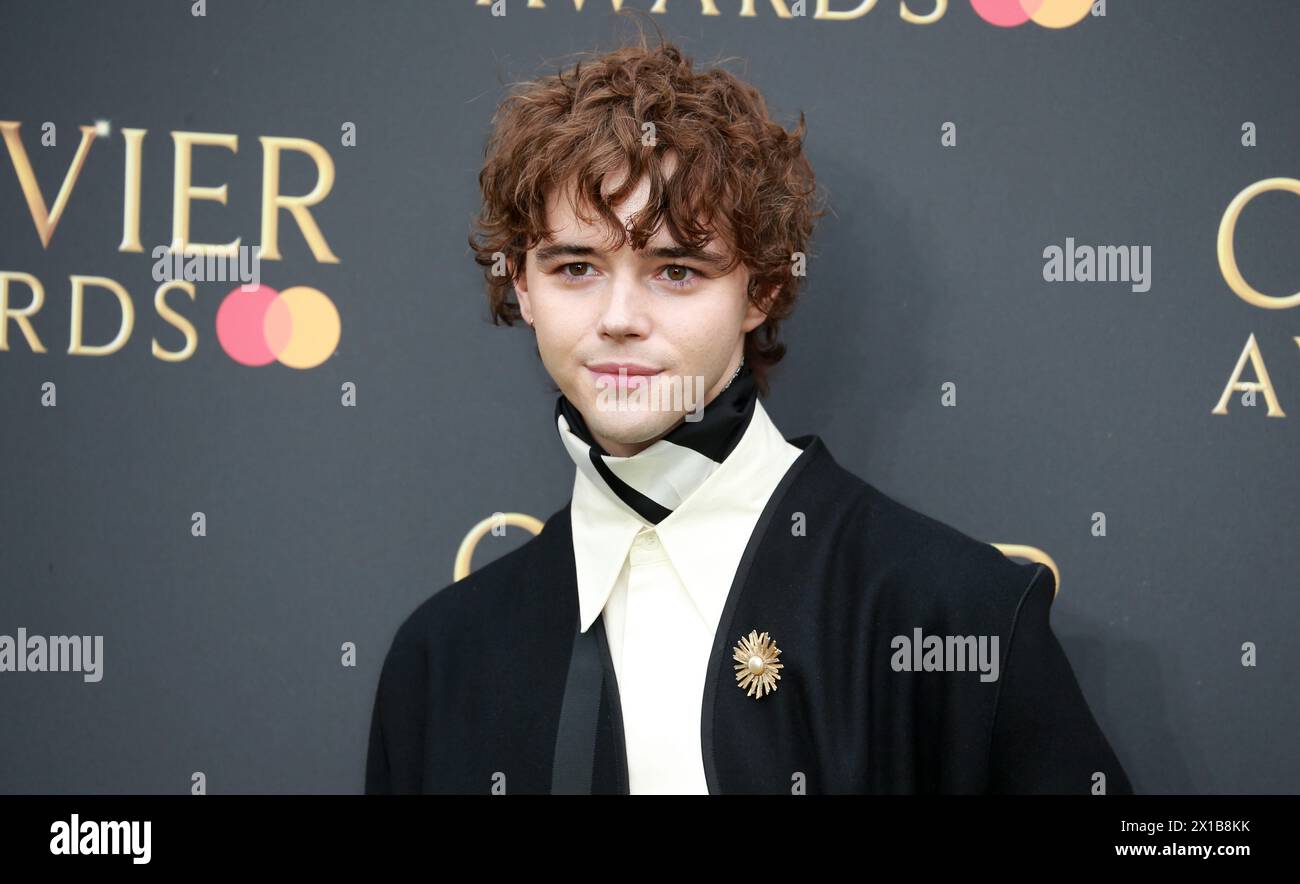 Jack Wolfe attends The Olivier Awards 2024 at The Royal Albert Hall in ...
