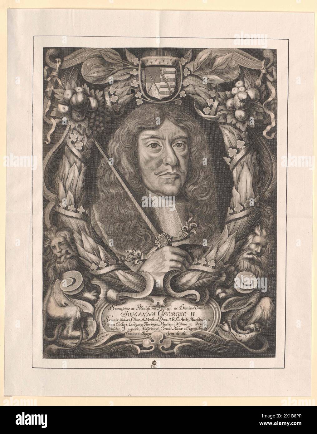 Johann George II, Elector of Saxony, - 19830422 PD144393 - Rechteinfo ...