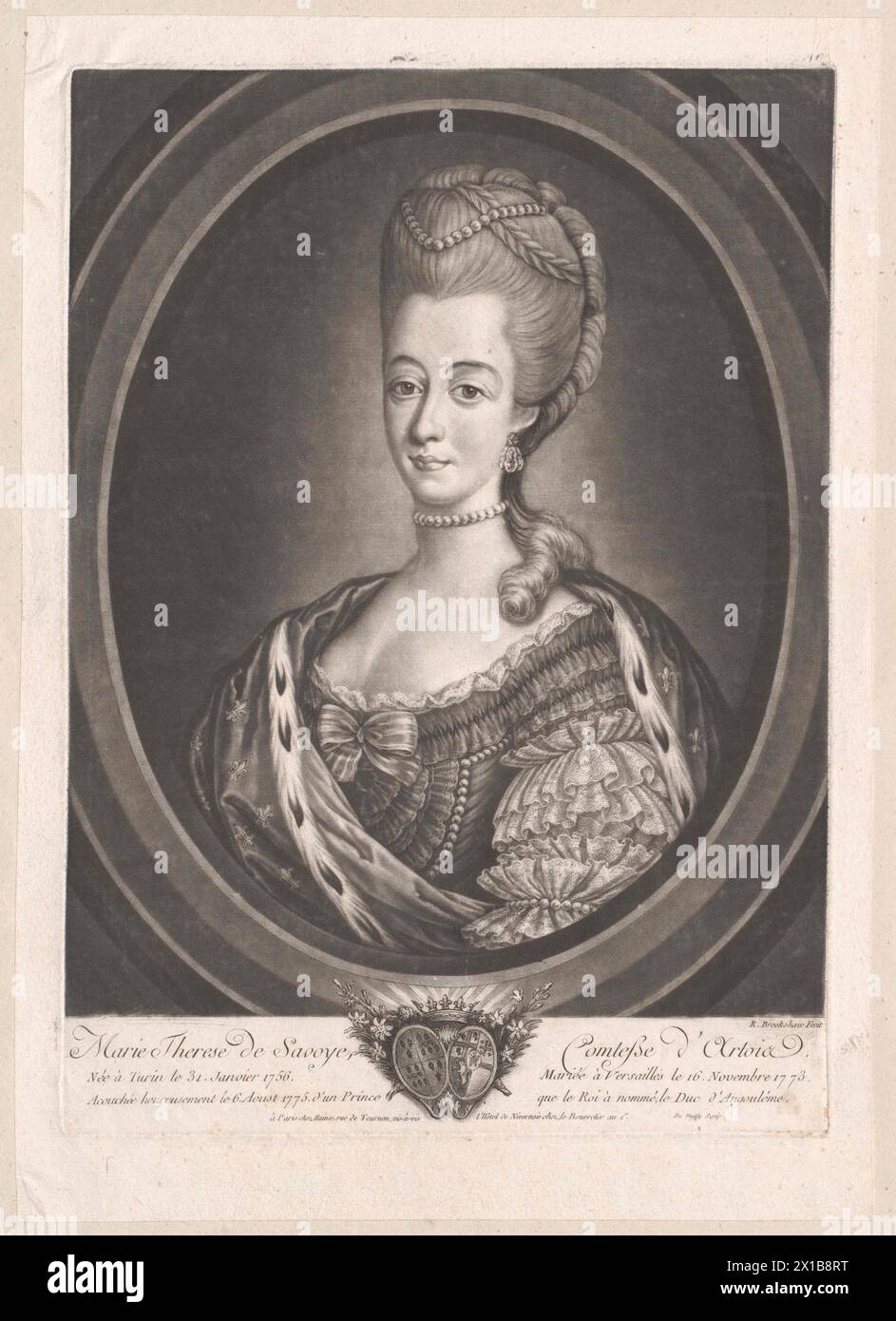 Maria Therese, Princess of Savoy Countess of Artois, - 19830422 ...