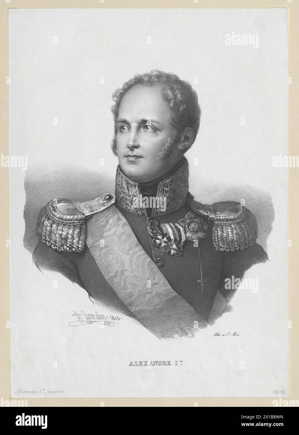 Alexander I, Emperor of Russia, Emperor 1801 et seqq., - 19830422 ...