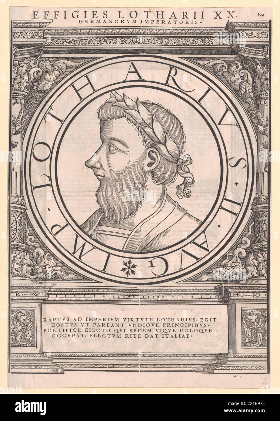 Lothar II, emperor, - 19830422 PD148820 - Rechteinfo: Rights Managed ...