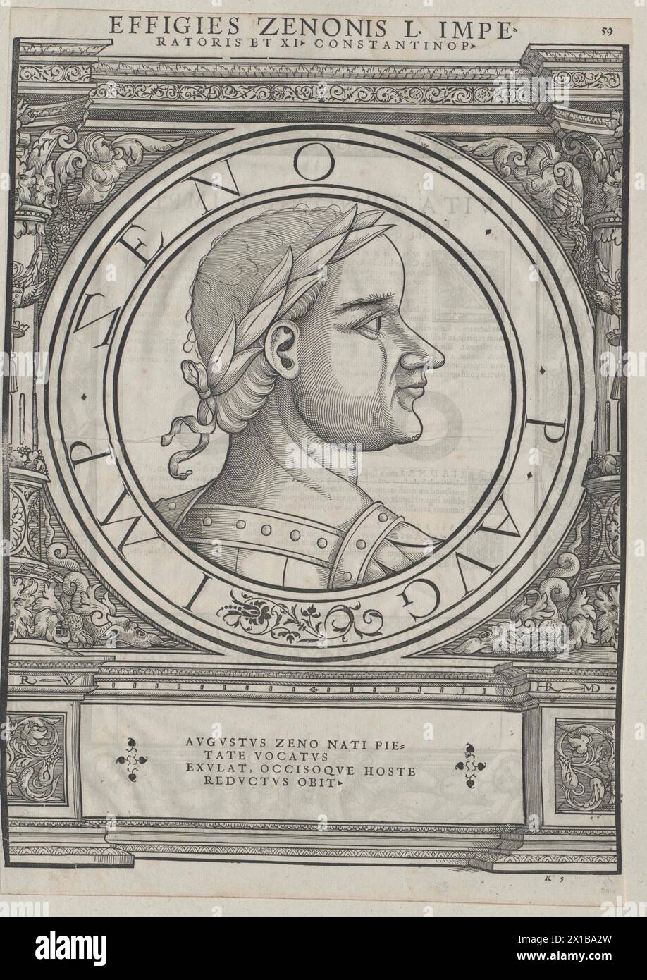 Zeno, Eastern Roman emperor, - 19830422 PD24979 - Rechteinfo: Rights ...