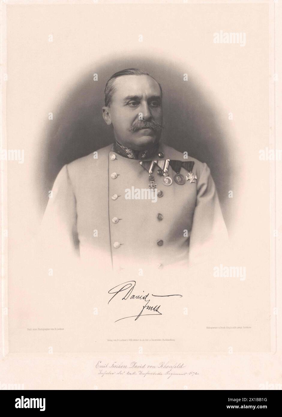 David von Rhonfeld, Emil Baron, - 19830422 PD32084 - Rechteinfo: Rights ...