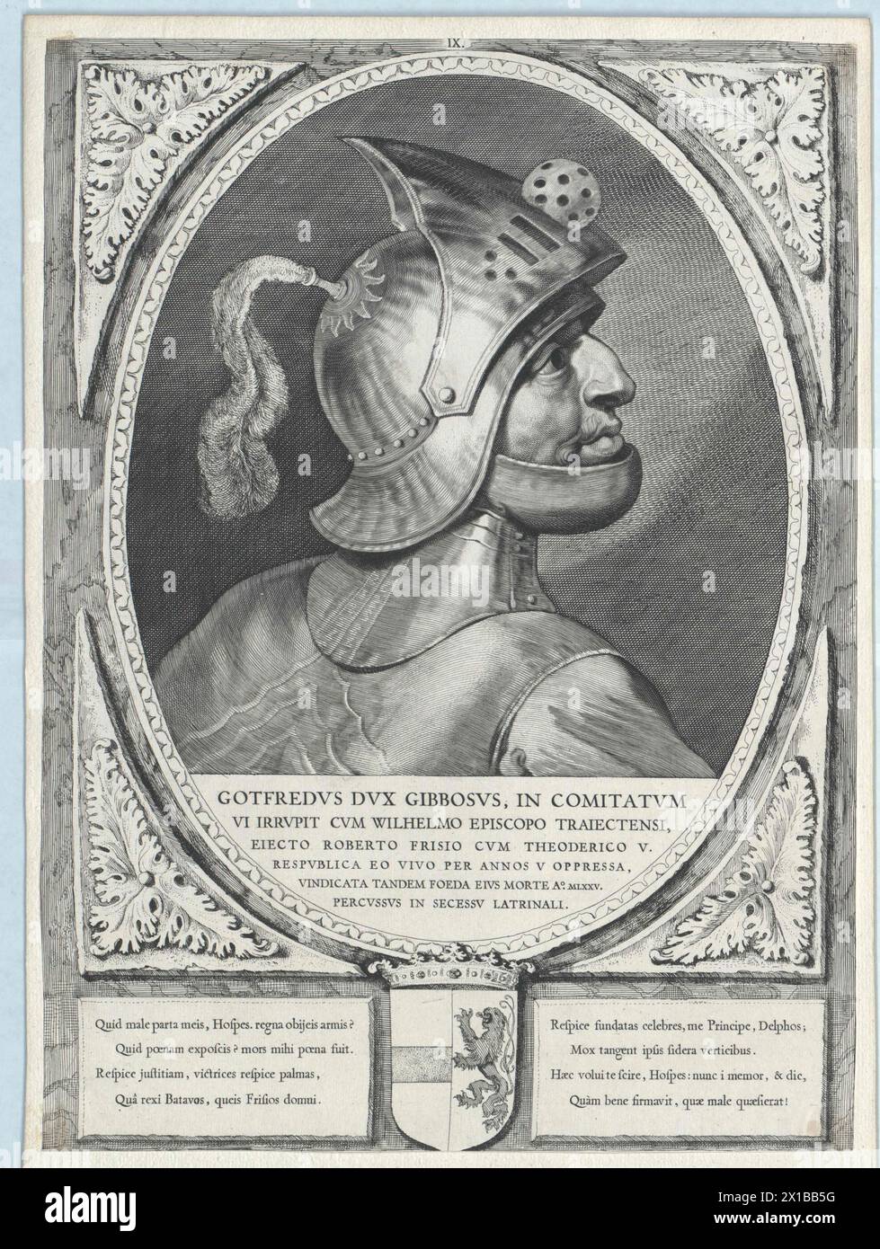 Gottfried ], the hunchback, Duke of Lower Lorraine, - 19830422 PD32843 ...