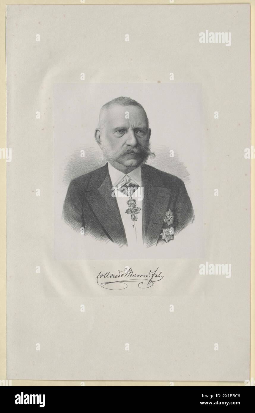 Colloredo-Mansfeld, Joseph count, - 19830422 PD34527 - Rechteinfo ...