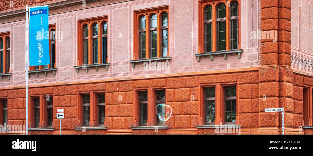 600 years of the University of Rostock on University Square in the ...