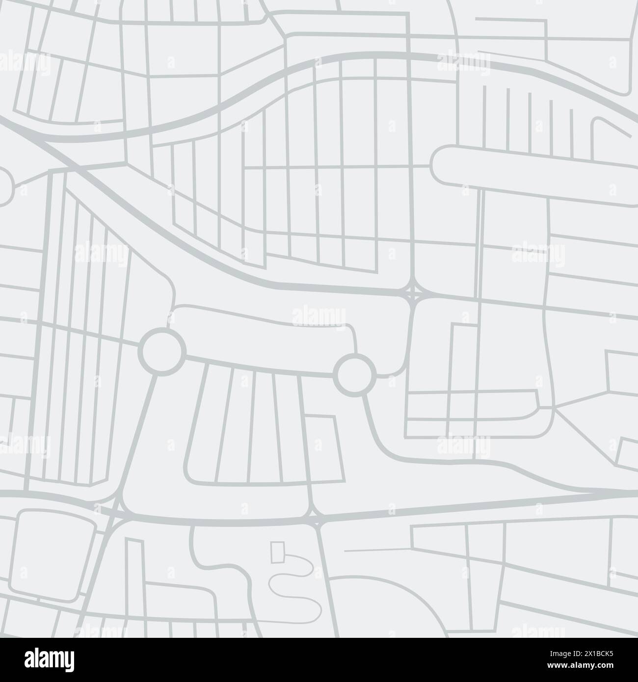 Seamless city map pattern. Urban planning - road plan of European city ...