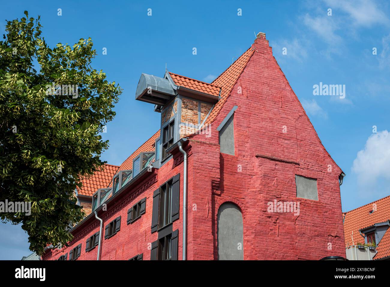 Structures of Hanseatic architecture in the historic inner town of ...