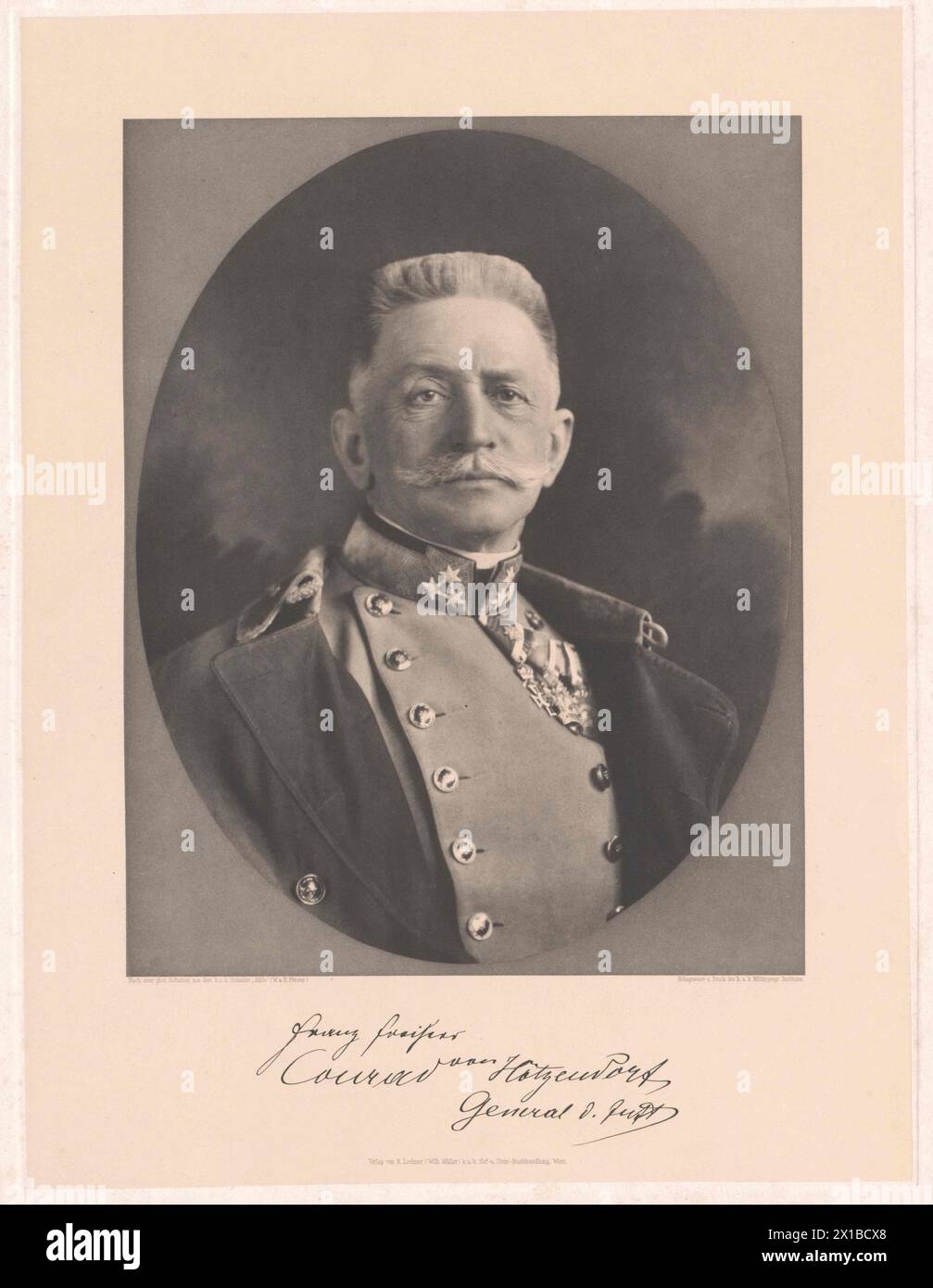 Conrad von Hoetzendorf, Franz count - 19830422 PD45259 - Rechteinfo ...