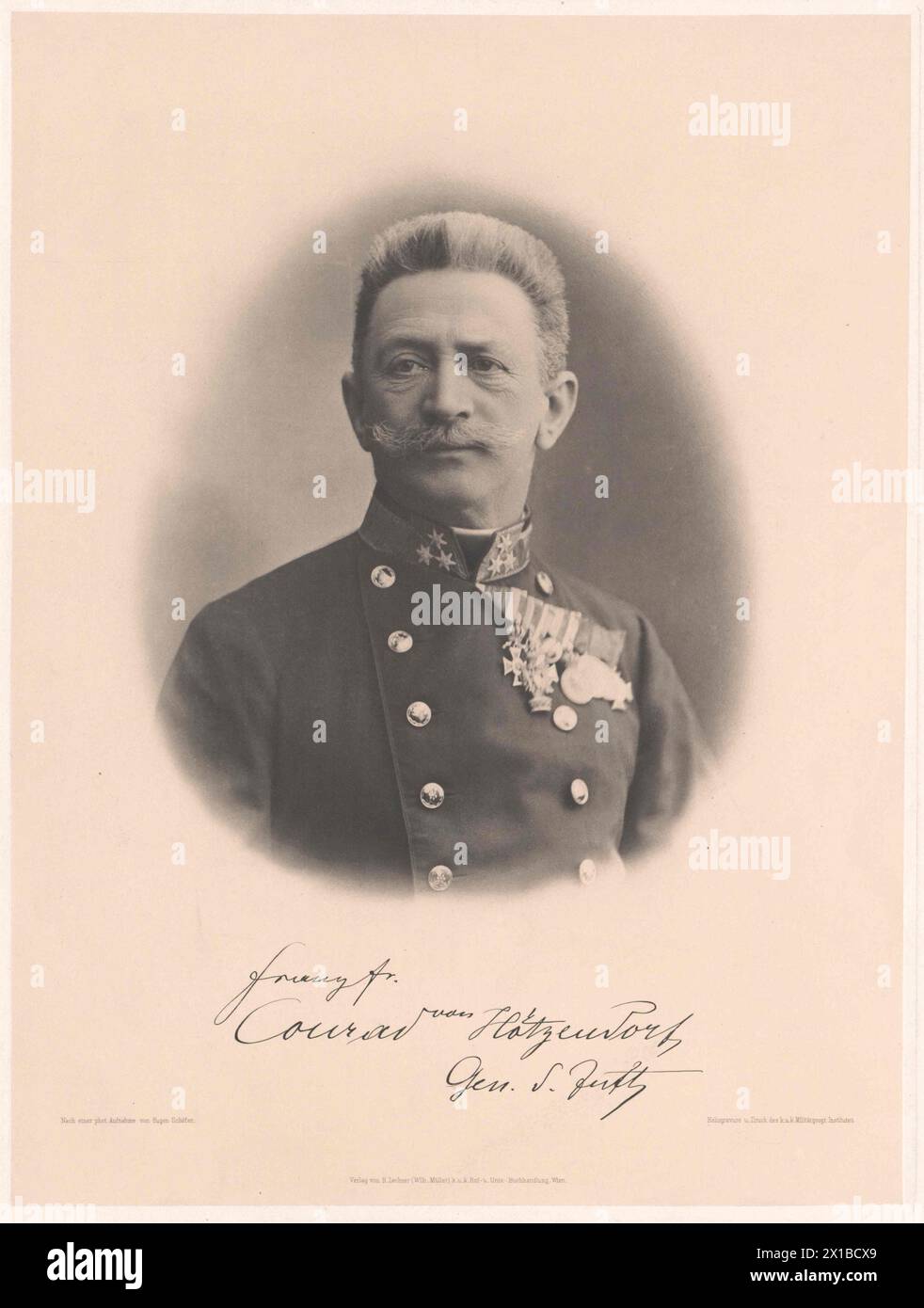 Conrad von Hoetzendorf, Franz count - 19830422 PD45255 - Rechteinfo ...