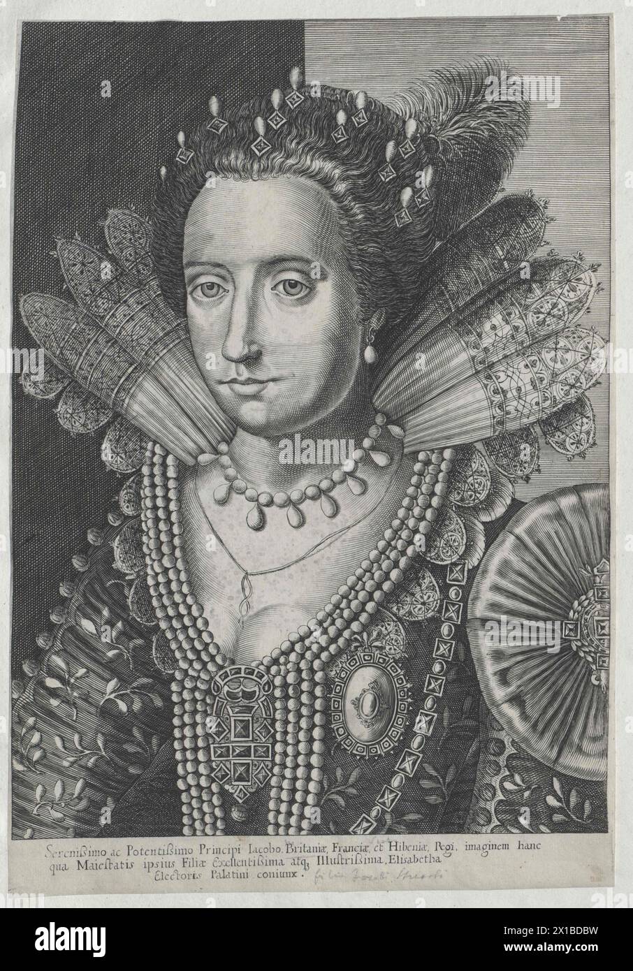 Elisabeth, Princess of England, Queen of Bohemia, - 19830422 PD47442 ...