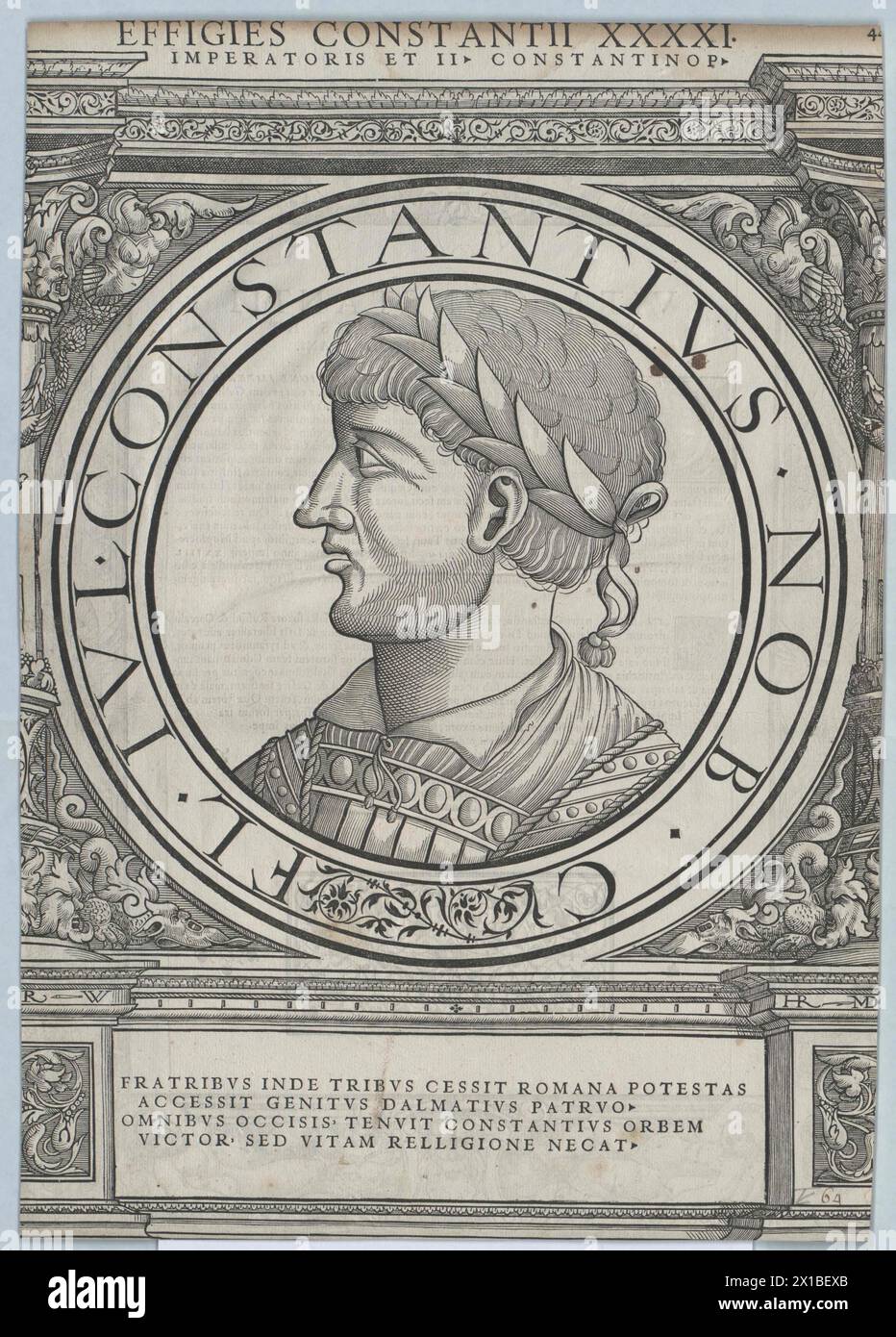 Emperor constantius ii hi-res stock photography and images - Alamy