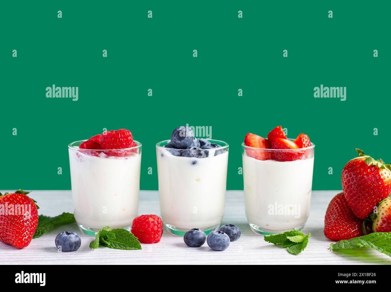 Fruity yoghurt hi-res stock photography and images - Alamy