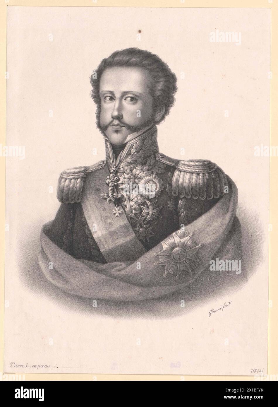 Peter I, Emperor of Brazil, - 19830422 PD53637 - Rechteinfo: Rights ...