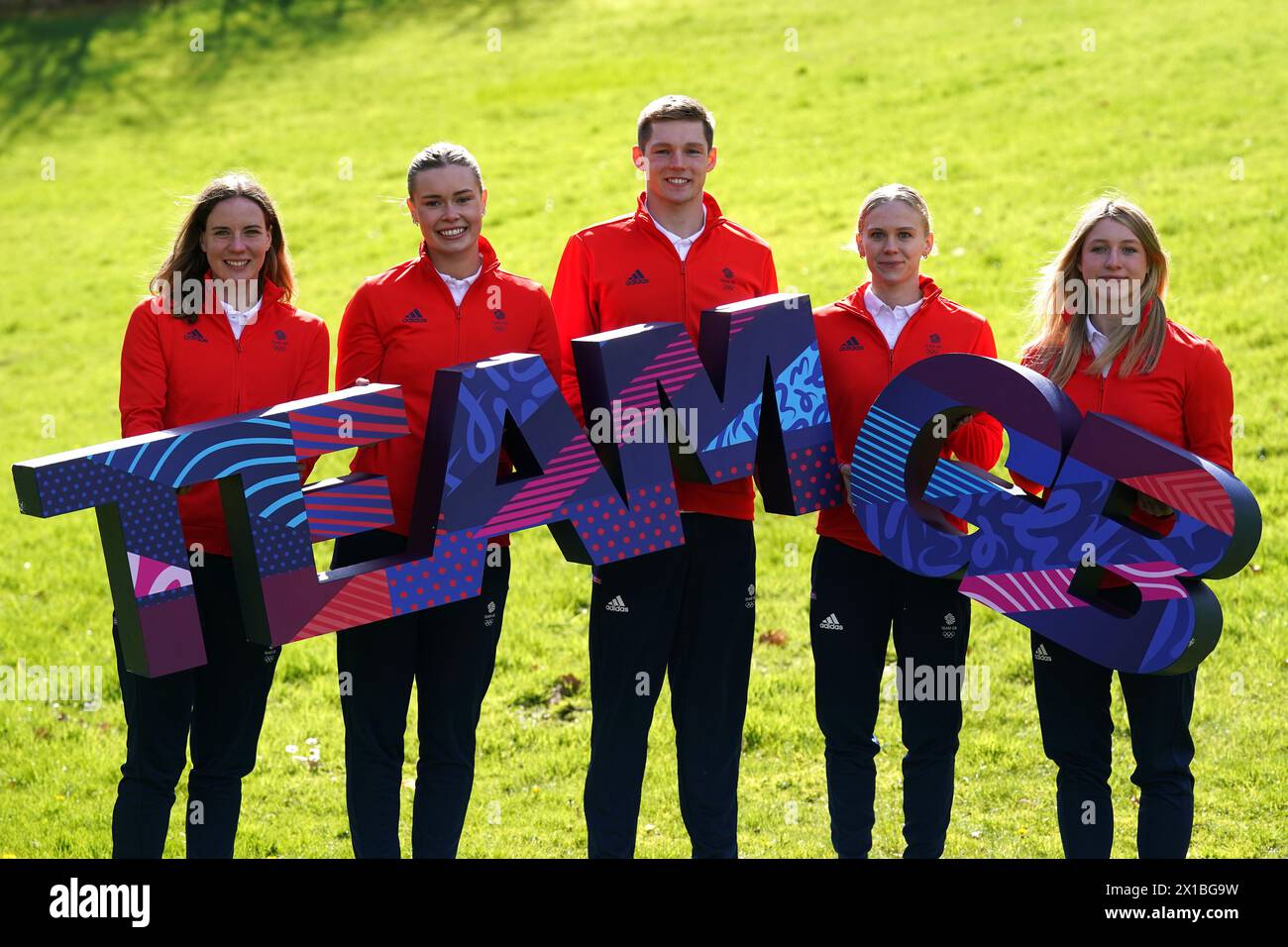 (left to right) Kathleen Dawson, Katie Shanahan, Duncan Scott, Lucy ...