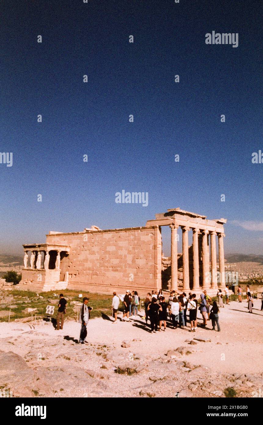 The Erectheion, Acropolis, Athens, Greece Stock Photo - Alamy
