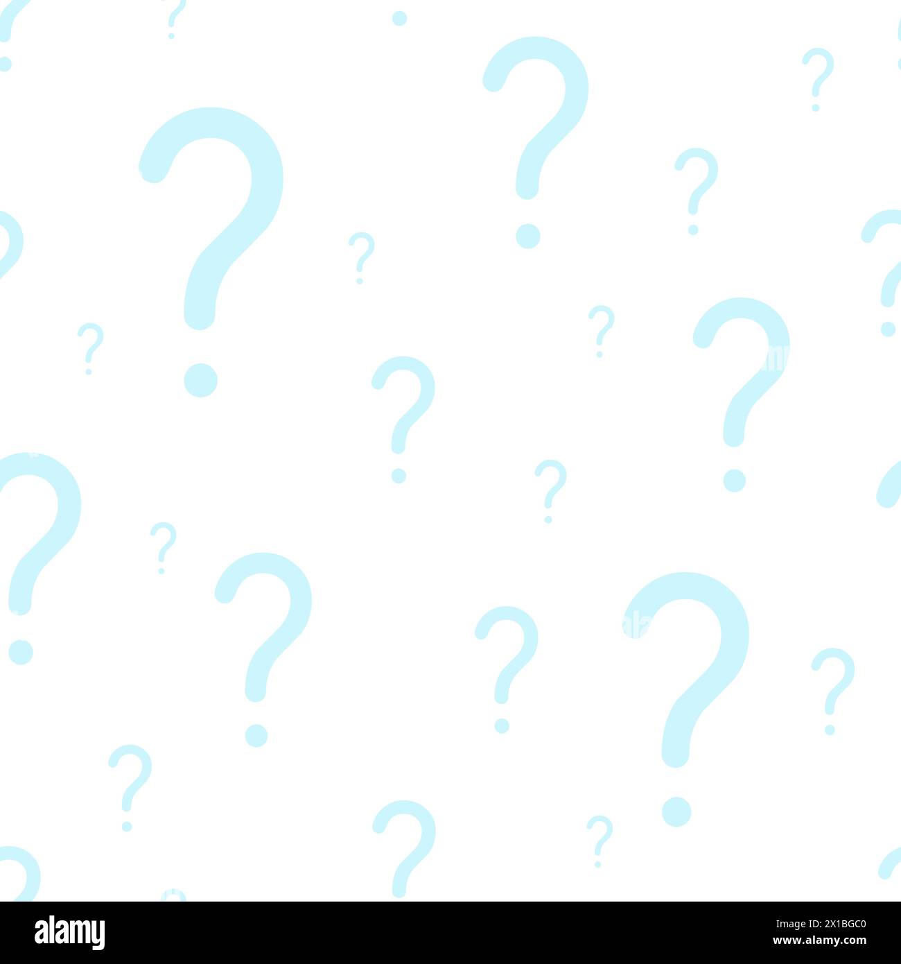 Question marks seamless pattern. Vector question background for online ...