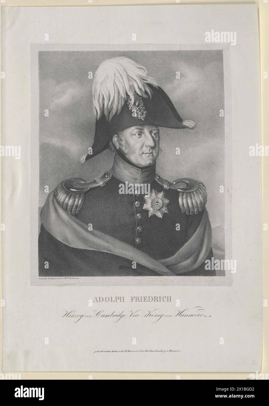 Duke adolf friedrich hi-res stock photography and images - Alamy